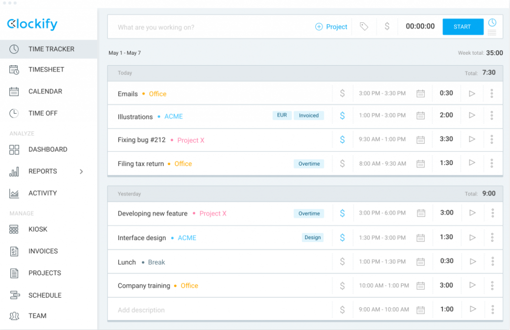 Best Time Tracking Software for Consultants- DeskTrack