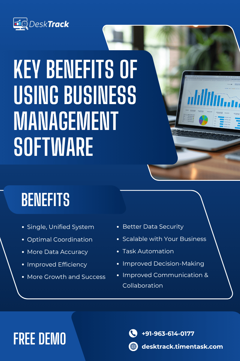 Top 10 Business Management Software in 2025 - DeskTrack